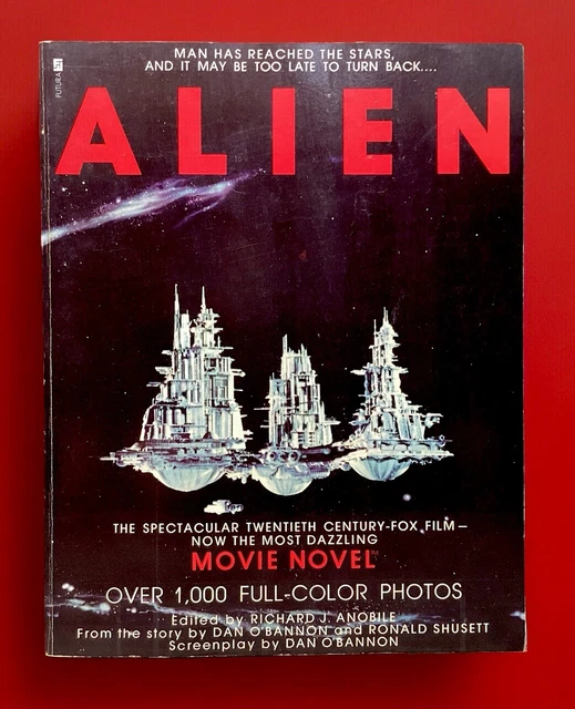 VINTAGE ALIEN ORIGINAL Movie Photos Novel Book 1979 Sci Fi Horror ...