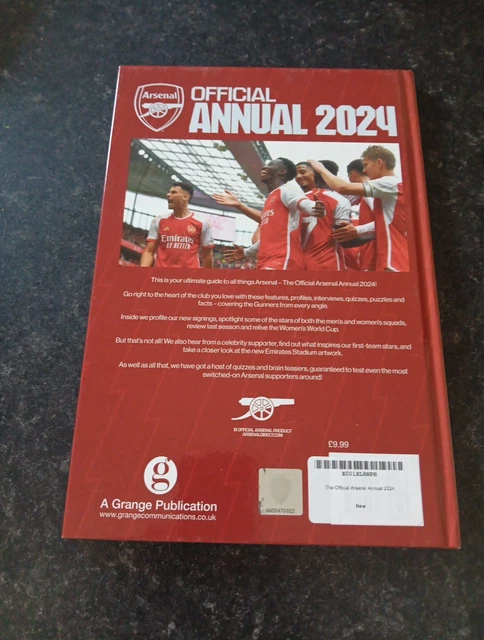 ARSENAL FC 2024 Club Annual Official Product £1.99 - PicClick UK