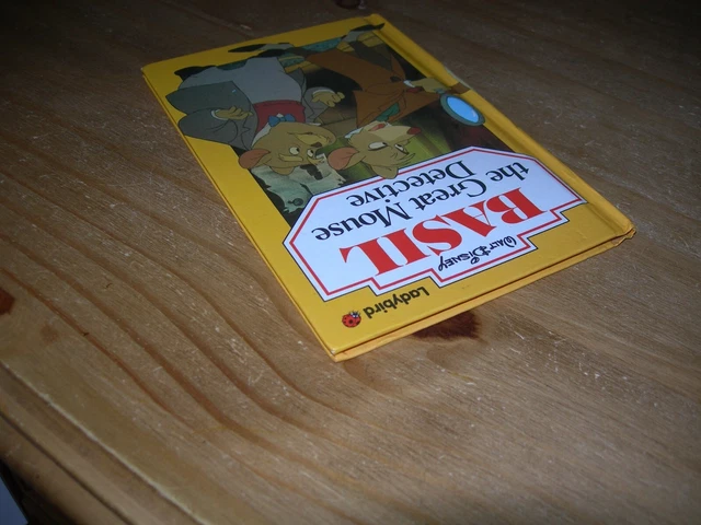 LADYBIRD BOOK WALT Disney Basil The Great Mouse Detective, First ...