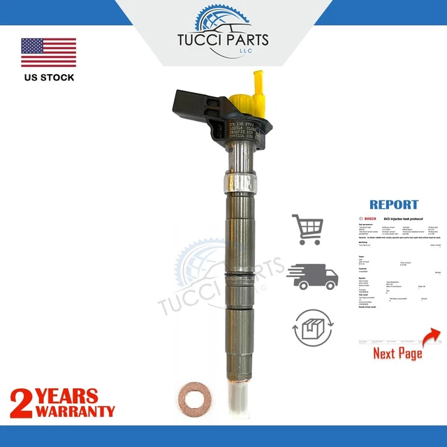 BOSCH FUEL INJECTOR for VW T5 Amarok 2,0 TDI Multivan 0445116034 ...
