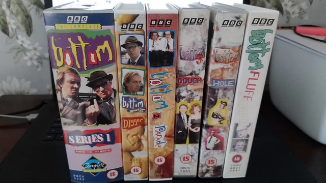 BOTTOM TV SERIES Complete Vhs Collection 90S Television £16.31 ...