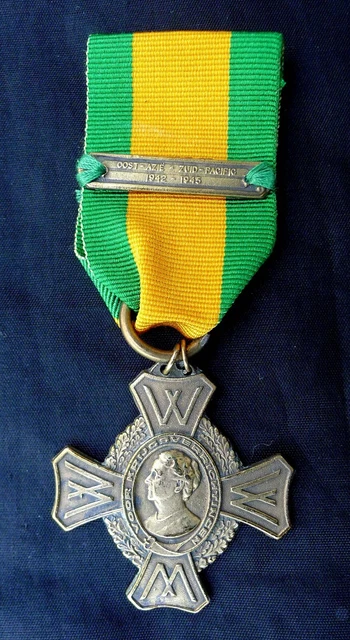 WW2 NETHERLANDS / Dutch War Cross & Clasp 'Oost–Asië–Zuid–Pacific 1942 ...