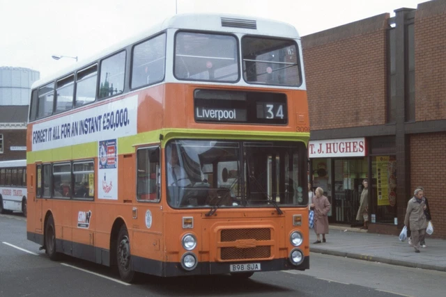 BUS PHOTO - GM Buses North Liverpool 3098 B98SJA Leyland Olympian on 34 ...
