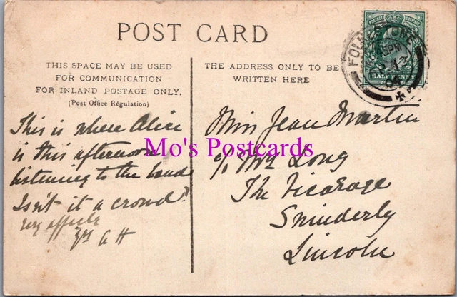 KENT POSTCARD - Folkestone, The Lea's Bandstand SW15838 £3.20 - PicClick UK