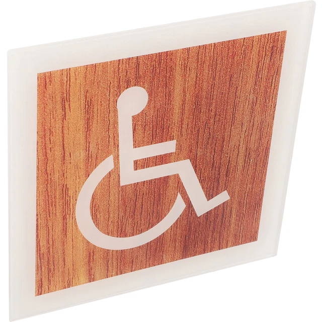 WHEELCHAIR ACCESSIBLE DOOR Sign Disability Restroom Sign Handicaps ...