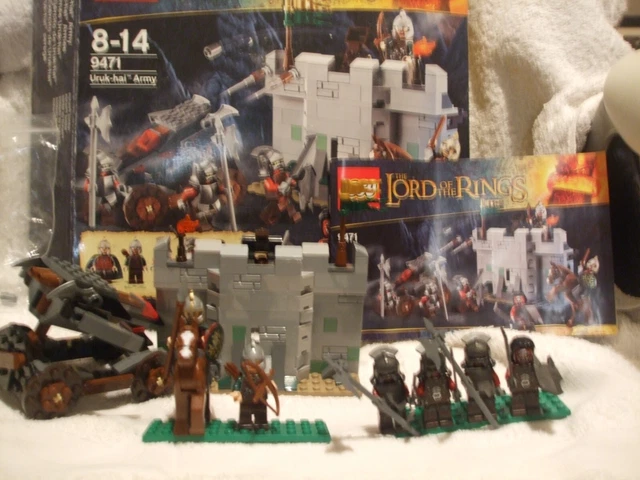 LEGO IL SIGNORE Degli Anelli 9471 Uruk-Hai Army. In Scatola Con ...