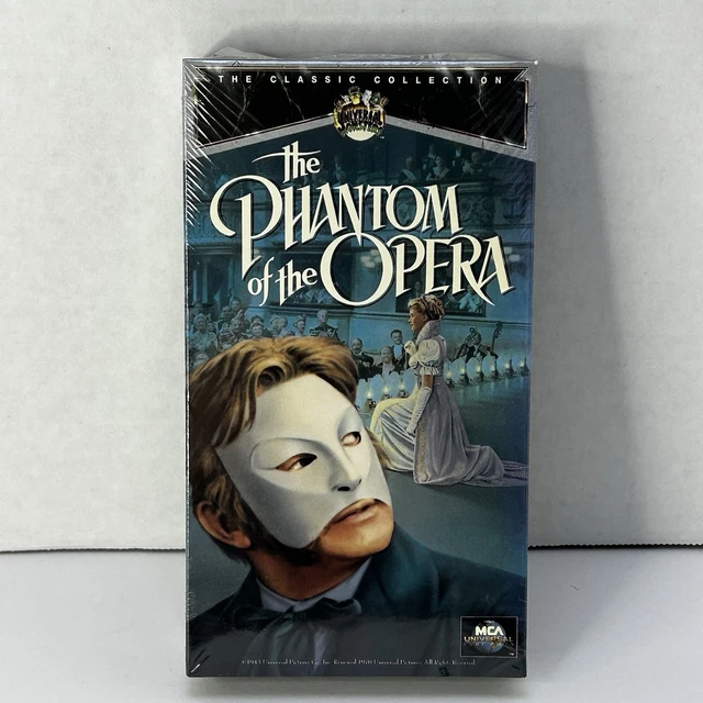 THE PHANTOM OF the Opera (VHS, 1991) SEALED NEW The Classic Collection ...