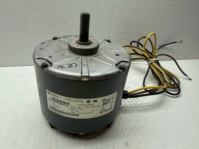 GE 5KCP39FGS071S CONDENSER FAN MOTOR 1/4 HP 230V HC39GE236A $111.15 ...