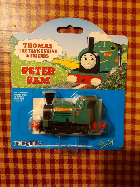THOMAS THE TANK Engine & Friends ERTL PETER SAM TRAIN DIECAST NEW ...