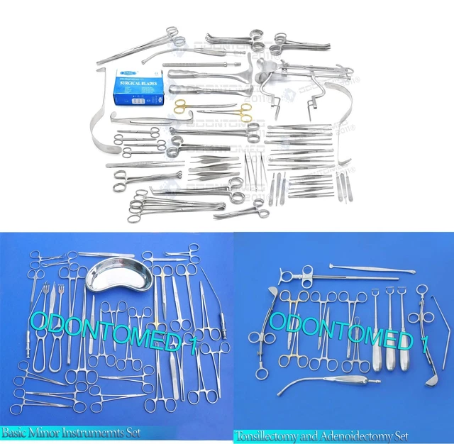 LOT OF 6 Major Basic Laparotomy Orthopedic Surgery Surgical Instruments ...