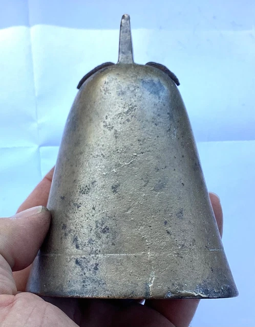 ANCIENNE CLOCHE BRONZE Dubois Robert Au Puy Cow Ring Bell Glockenspiel ...