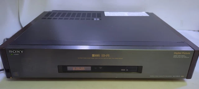 SONY SLV-R5UC Super VHS VCR S-VHS Hifi Stereo Player (No Remote, FOR ...