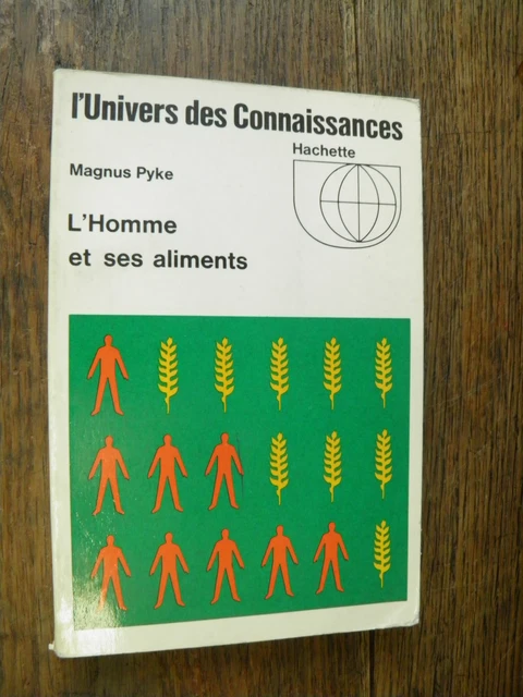 L'HOMME ET SES aliments / Magnus Pyke / L'univers des connaissances EUR ...
