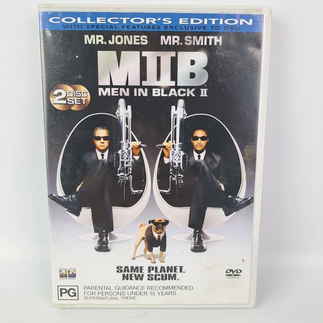 MEN IN BLACK II (DVD, 2002) Collectors Edition $4.75 - PicClick AU