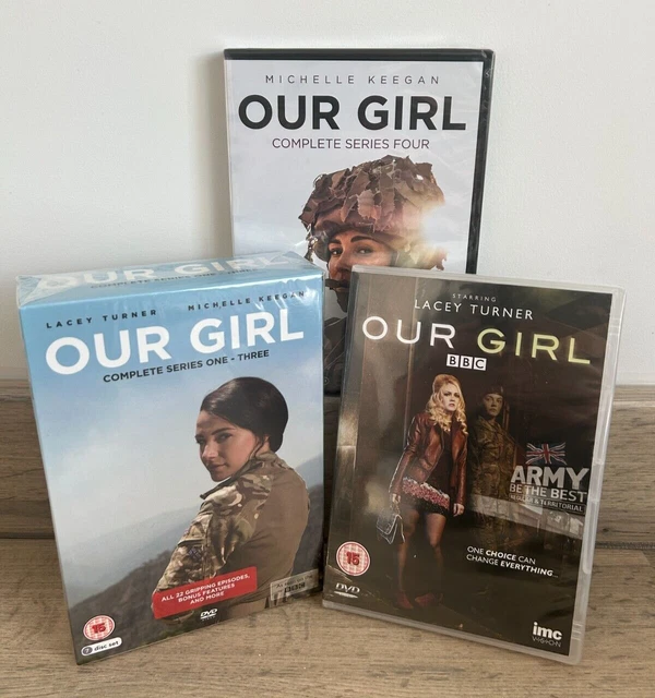 OUR GIRL COMPLETE Series 1 2 3 4 DVD Boxset Michelle Keegan Brand New ...