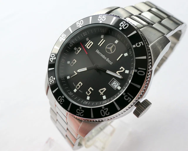 MERCEDES BENZ MOTORSPORT Classic Racing Sport Car Accessory Swiss Movt ...