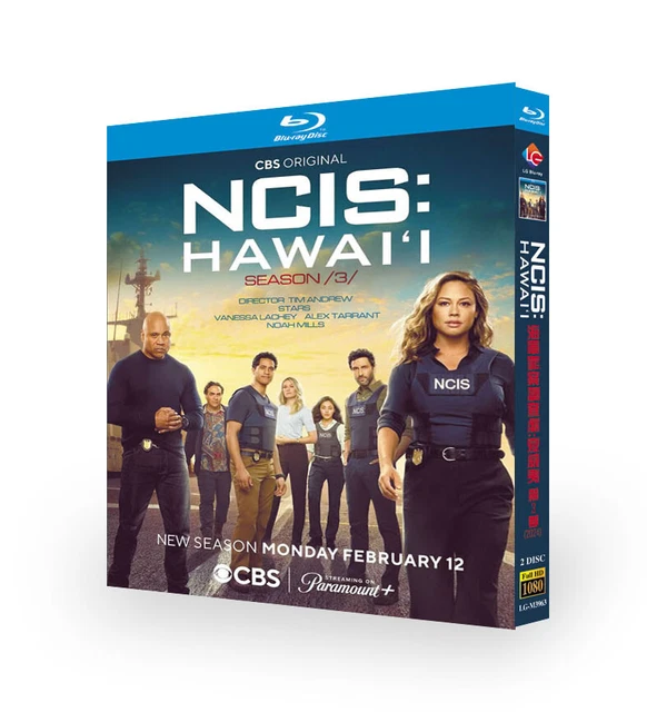 NCIS: HAWAIʻI SEASON 3 (2024) TV Series 2 Disc All Region New Box Set £ ...