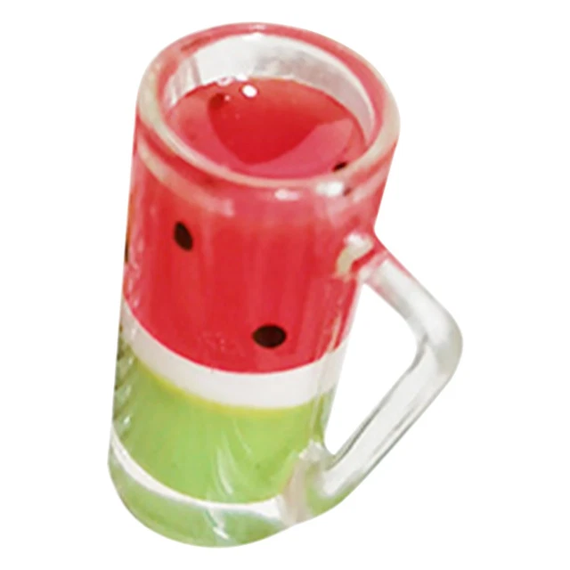DOLLS MINIATURE BEVERAGE Doll House Mini Beverage Cup Kitchen Pretend ...
