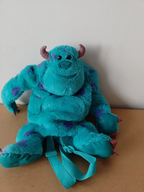 DISNEY PIXAR'S MONSTERS Inc - Sully Large Soft Plush Backpack £4.36 ...