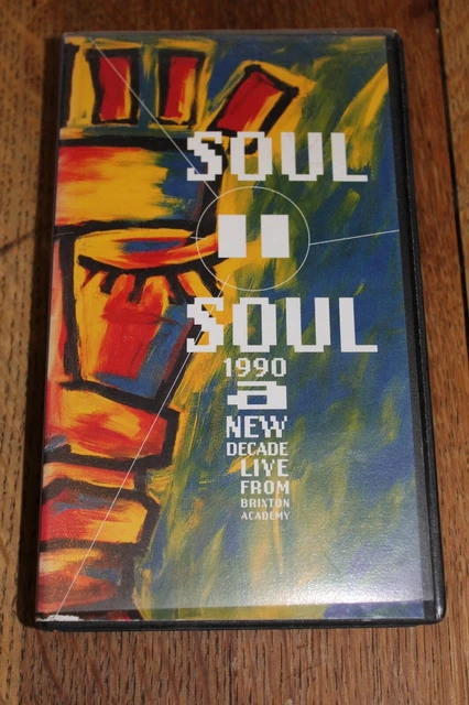 VHS TAPE SOUL II Soul 1990 A New Decade Live from Brixton Academy £3.99 ...