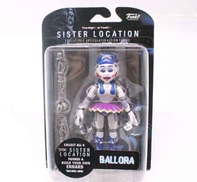 BALLORA SISTER LOCATION Five Nights at Freddy Toy Action Figure Funko ...