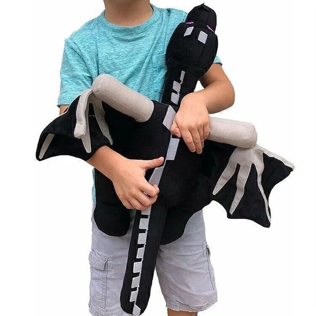 60CM MINECRAFT PLUSH Toys Ender Dragon Soft Plush Toys Figure Kids ...