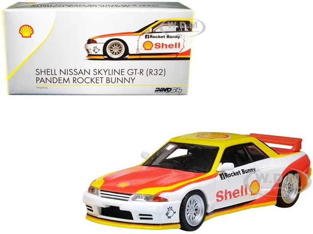 NISSAN SKYLINE GT-R Pandem Rocket Bunny Shell 1/64 Inno Models In64 ...