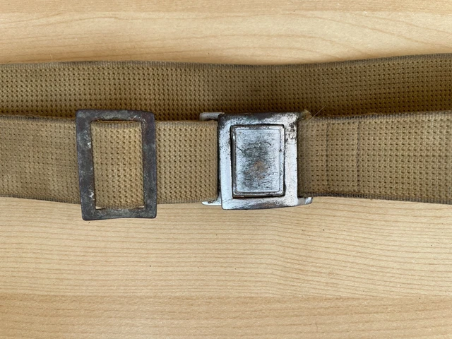 1969 CHINA PLA Canvas Belt Red Guard Vietnam War Chinese Army Original ...