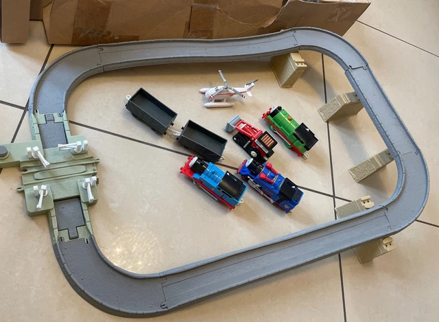 THOMAS THE TANK Engine Super Sodor Adventure Set Plus Belle Trackmaster ...