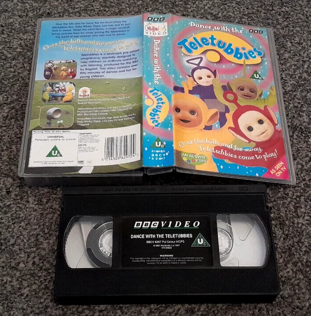 TELETUBBIES DANCE WITH The Teletubbies Bbc Video Pal Vhs Video Kids ...