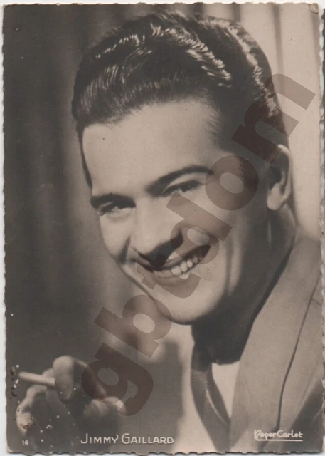 CPSM DE JIMMY Gaillard _$_ nom de scène de Maurice Gurtner _ Roger ...