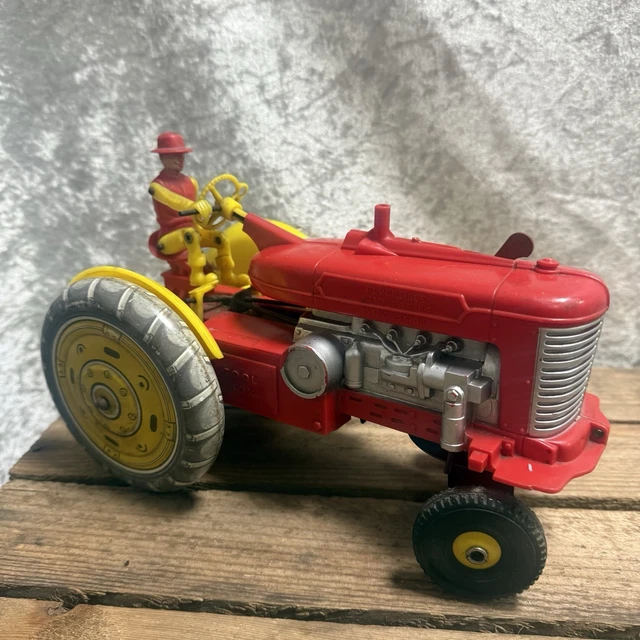 1950S LOUIS MARX Battery Operated Farm Type 10" Tricky Tommy 'Big Brain ...