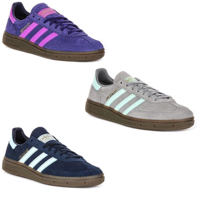 ADIDAS HANDBALL SPEZIAL J 70s Modèle Daim Baskets Garçon Bleu Marine UK ...