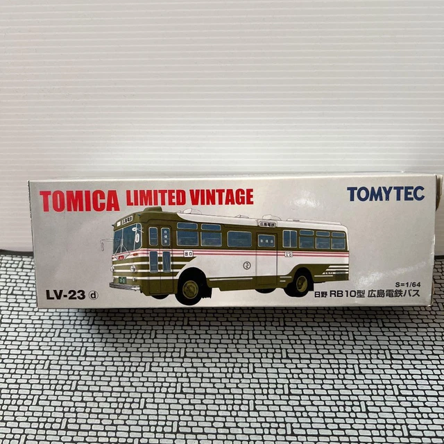 1/64 TLV-23D HINO RB10 Hiroshima Electric Railway Bus Tomica Limited ...