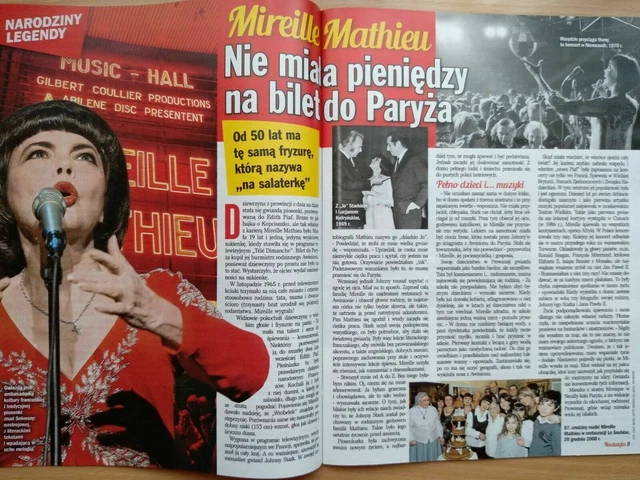 MIREILLE MATHIEU,RICHARD CHAMBERLAIN,GINA Lollobrigida,Marlon Brando,K ...