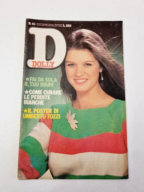 RARE MAGAZINE DOLLY 41-1979 Loredana Berte - Michael Douglas - Baglioni ...