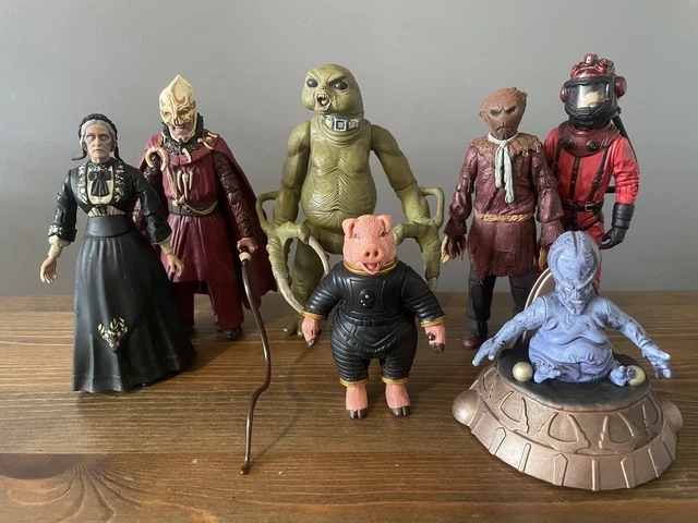 DOCTOR WHO SLITHEEN Space Pig Moxx of Balhoon Scarecrow Gelth Sycorax ...