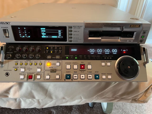 SONY DSR-2000 DVCAM Player/Recorder DV and DVCPRO $449.00 - PicClick