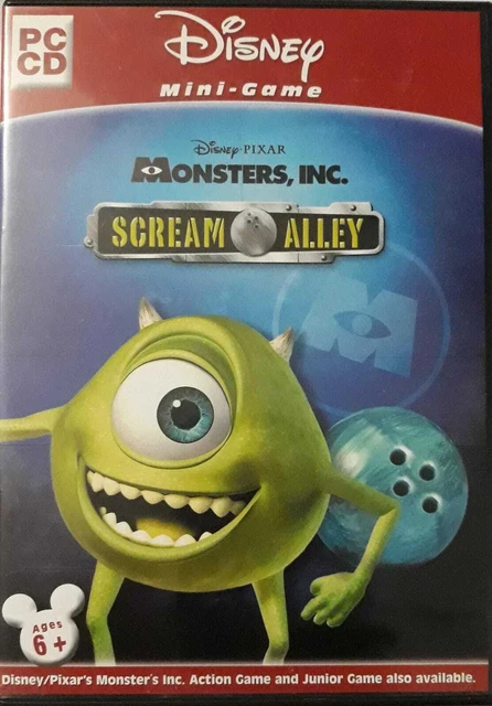 DISNEY PIXAR MONSTERS- Inc. Scream Alley Pc Cd Rom Games - Dvd £1.99 ...