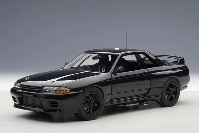 AUTOART 89280 NISSAN Skyline GT-R (R32) Plain Body Black 1/18 Metal ...