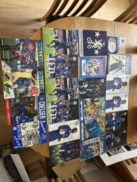 22 CHELSEA FOOTBALL Club Programme Bulk Sale 1970s-2020s £2.79 ...