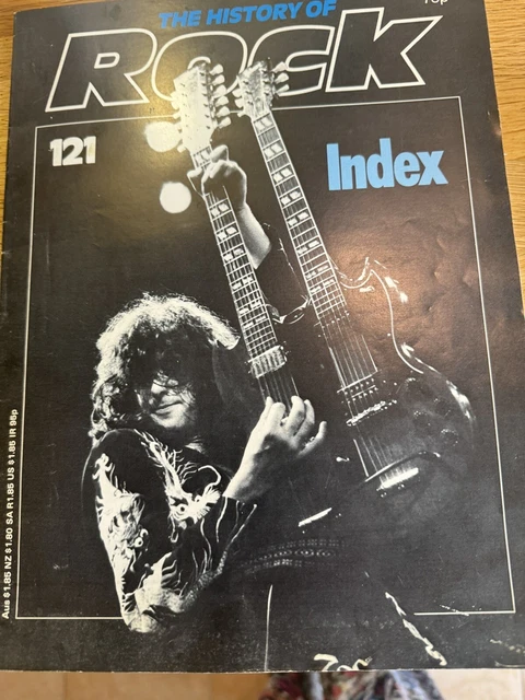 HISTORY OF ROCK Complete Collection early 1980s 121 Magazines/Binders ...