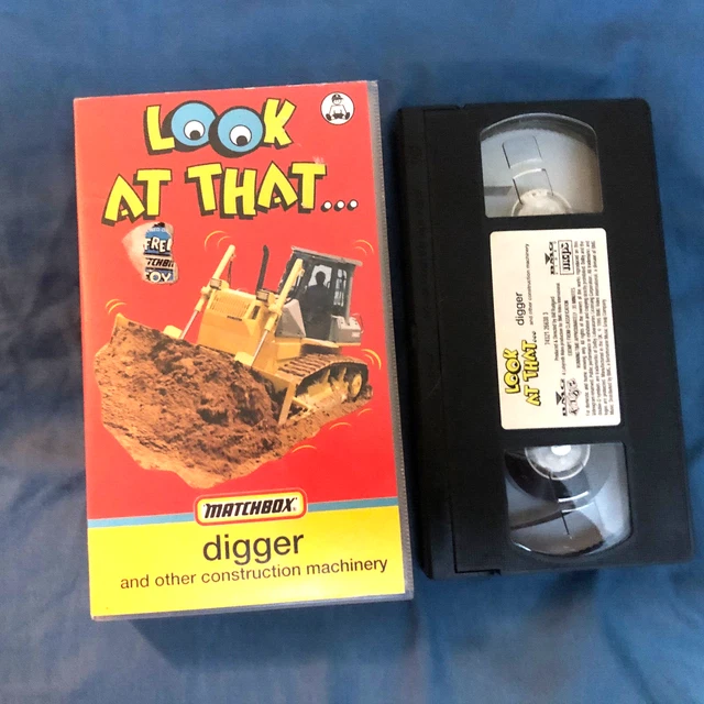 VINTAGE LOOK AT THAT - Digger VHS Pal Video Matchbox 1995 £19.97 ...