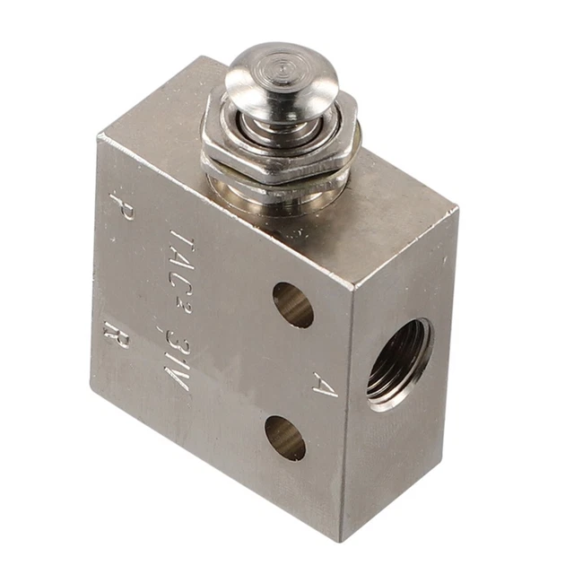 MECHANICAL VALVE PUSH Button Valve Pressure Control Valve Roller Lever ...