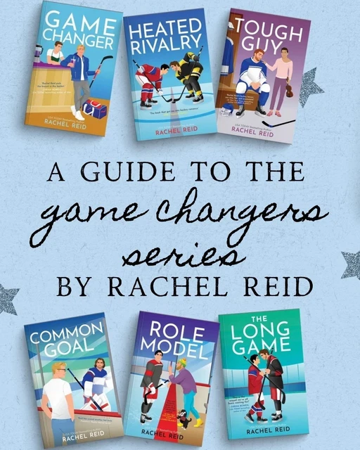 HEATED RIVALRY, GAME Changer.....Rachel Reid 6 book set English ...