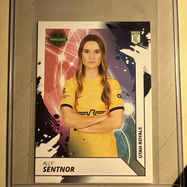 ALLY SENTNOR 2024 Parkside NWSL Vol. 1 Jumbo Boxtopper recrue Utah ...