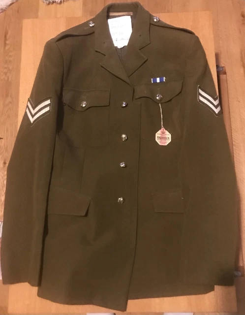 BRITISH ARMY DRESS uniform, 29 inch waist 39 inch chest, Goodwood ...