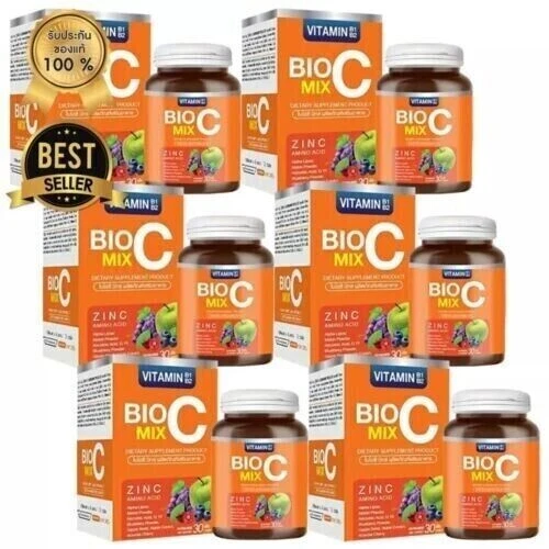 6 BOÎTE BIO C MIX Bio C Mix Vitamine C 1000 mg 180 comprimés EUR 77,09 ...