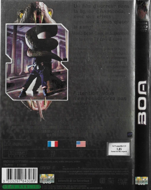 BOA - DVD - Dean Cain, Elizabeth Lackey, Mark Sheppard, Richard Tanner ...