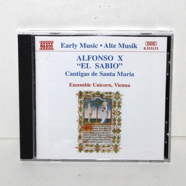 CD ALFONSO X Cantigas de Santa Maria Early Music 13 century medieval ...